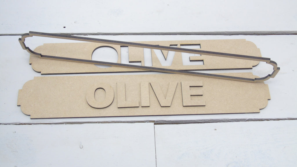 Name Road Sign - 40cms – craft heaven